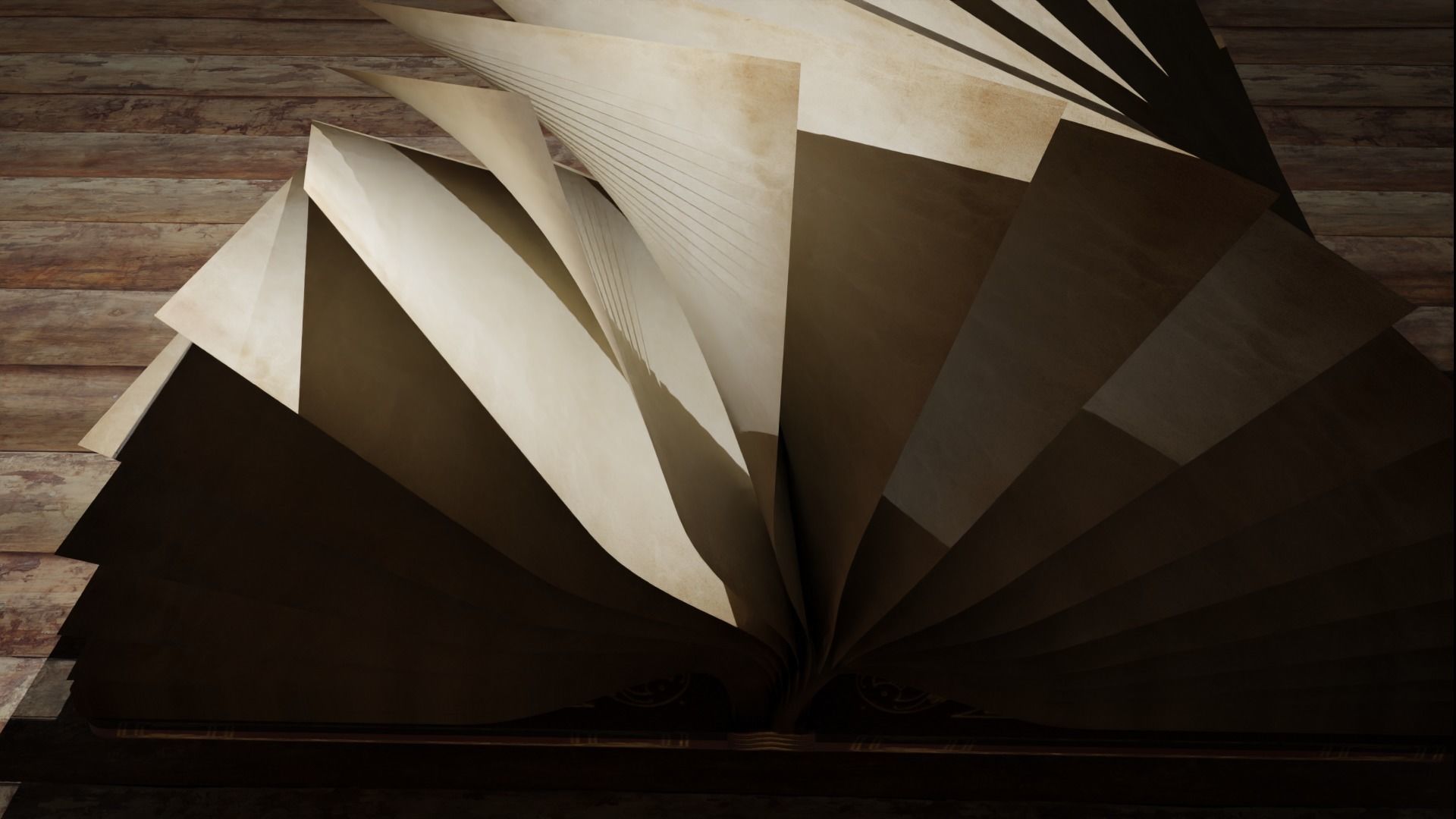 Texture 3d Animation book VR / AR / low-poly | CGTrader