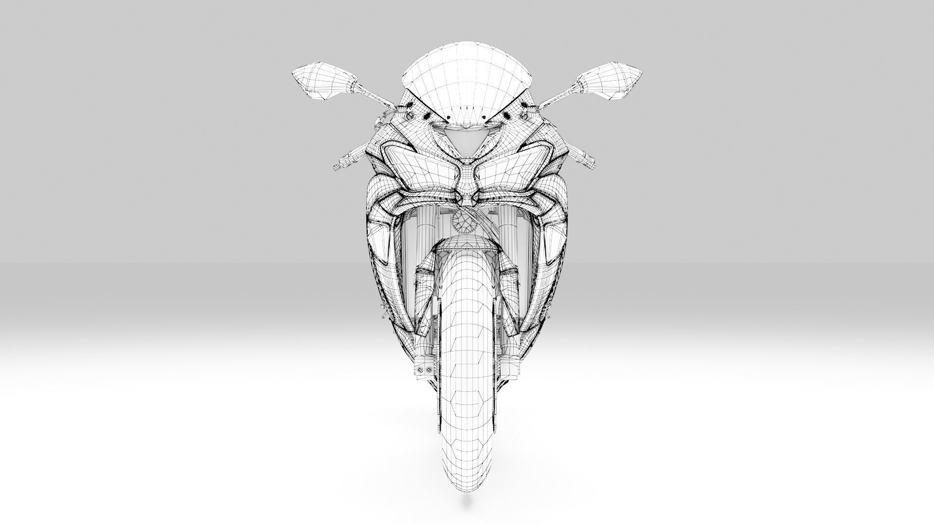 Kawaski Ninja ZX-6R 2019 3D model | CGTrader