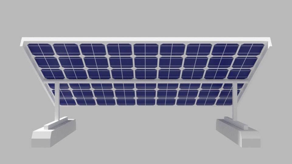 Solar Panel 3D model | CGTrader