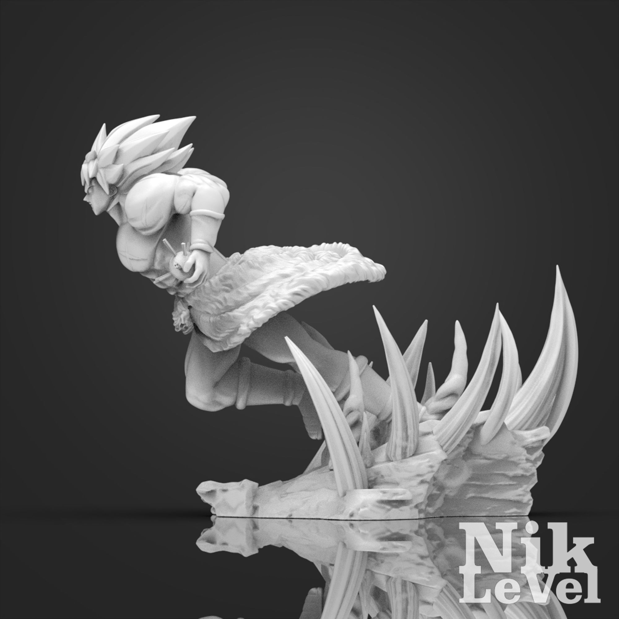 Broly Dragon Ball 3D Printable 3D model 3D printable | CGTrader