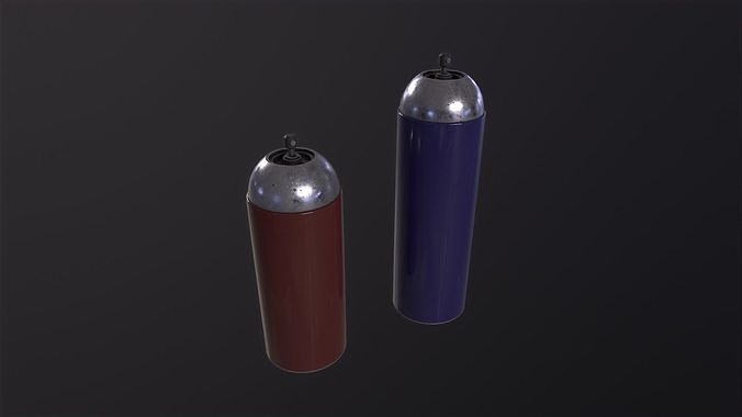 3D model Spray Cans 3D Model VR / AR / low-poly | CGTrader