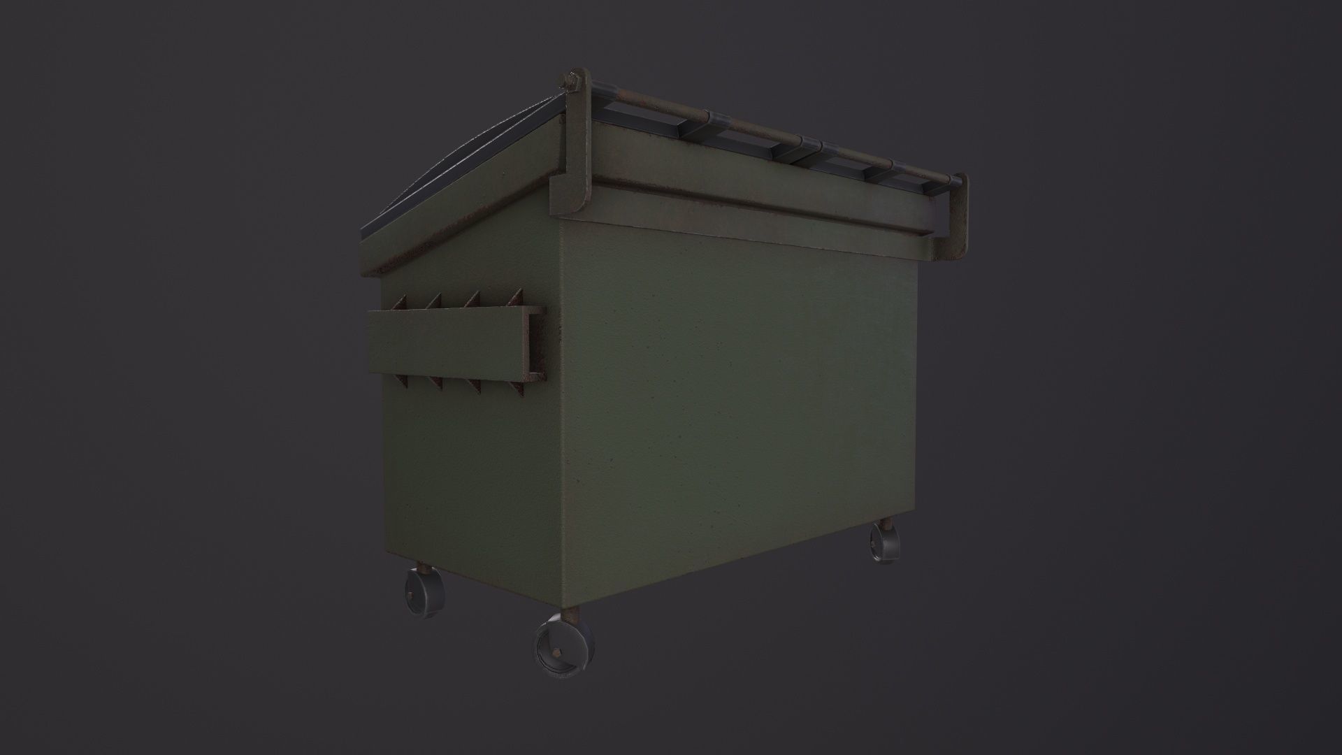 3D model Trash Container 3D Model VR / AR / low-poly | CGTrader