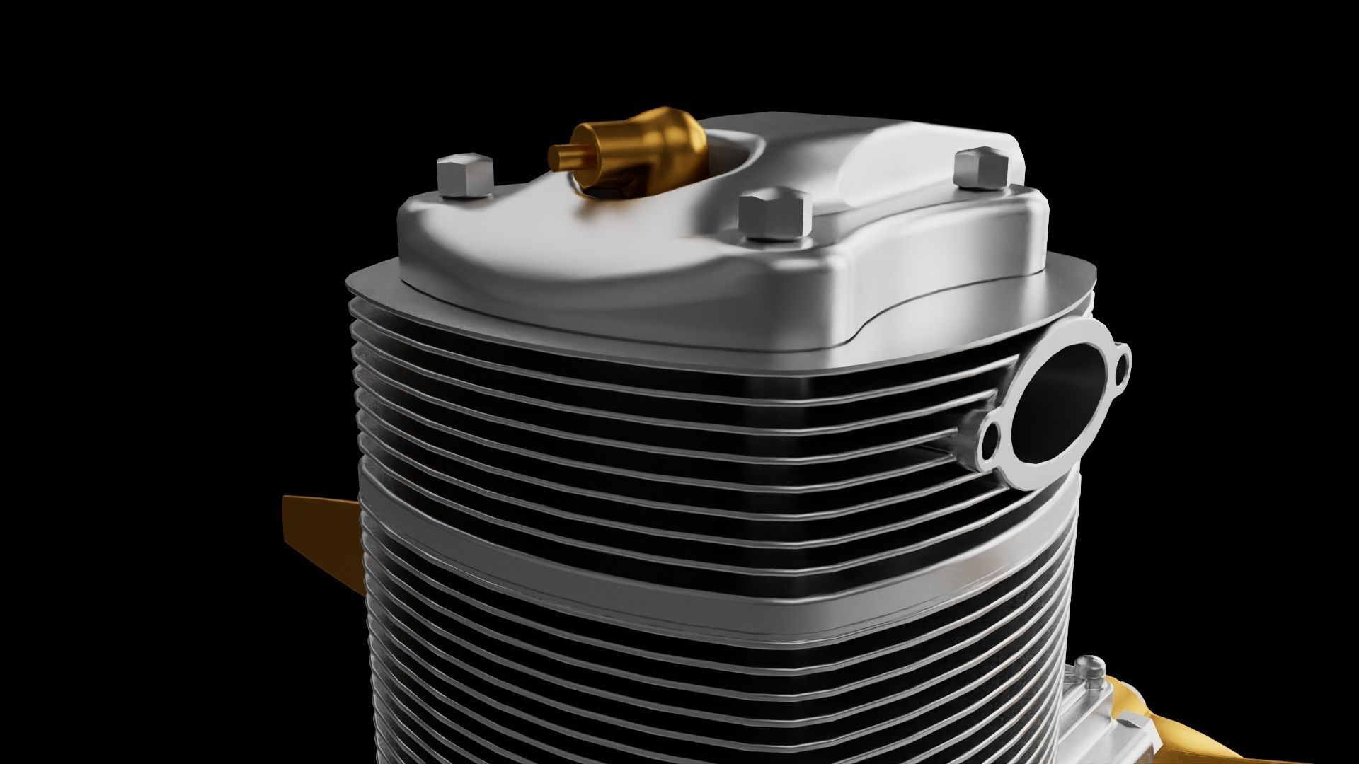 Airplane engine 3D model 3D printable | CGTrader