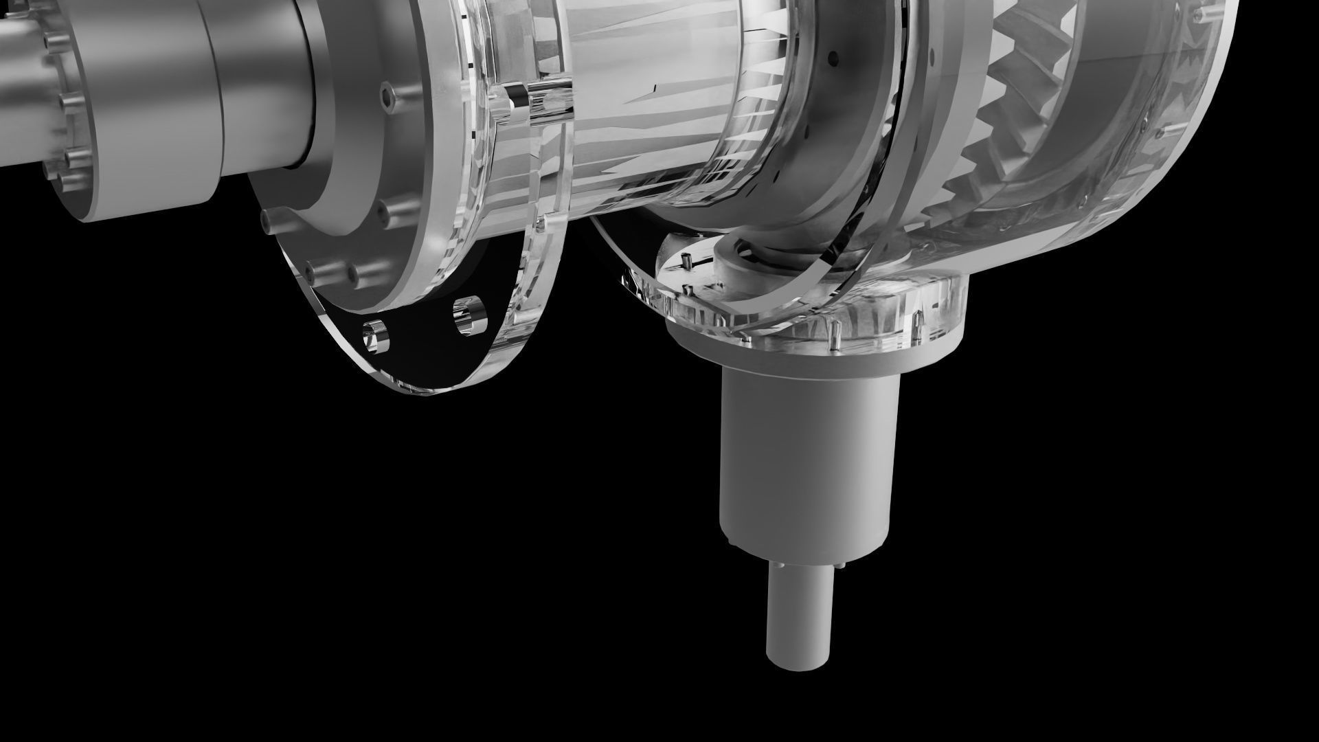 Anti-rotor helicopter gear 3D model 3D printable | CGTrader