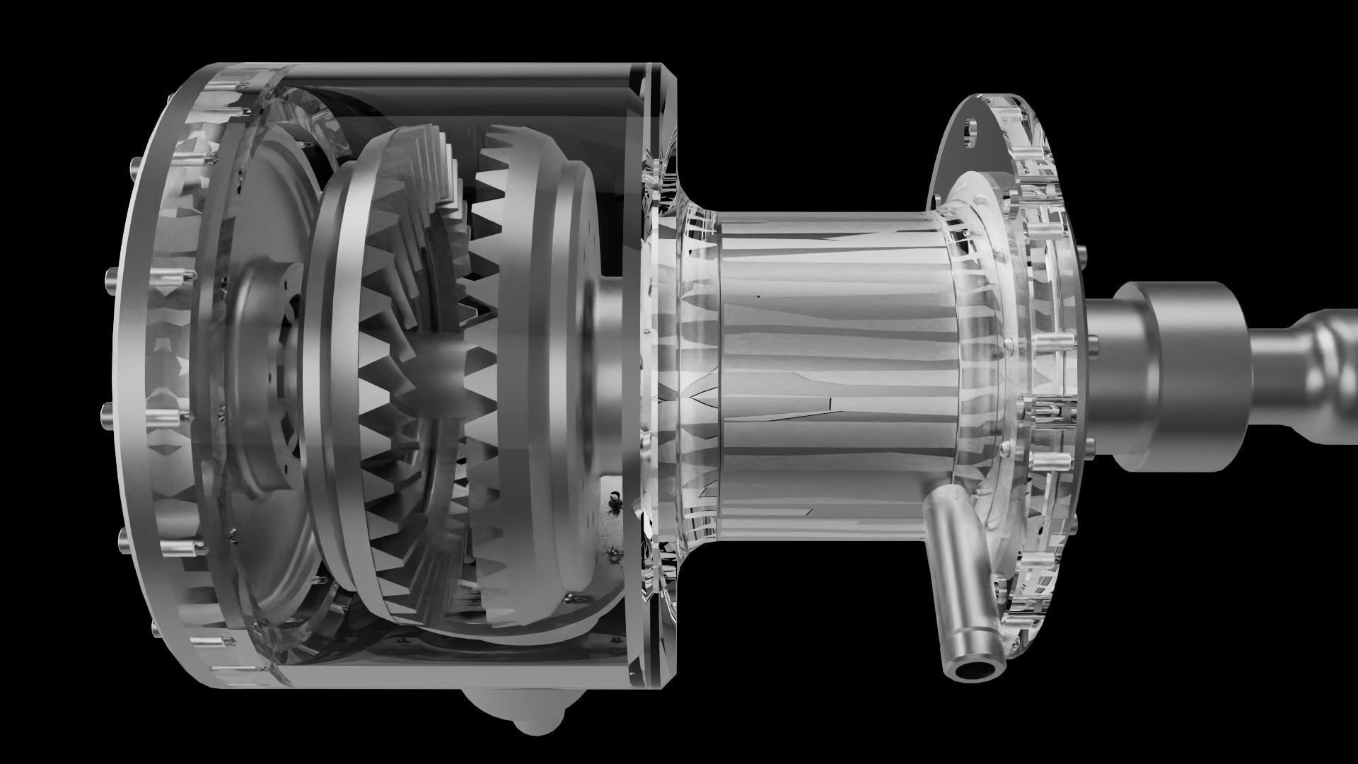 Anti-rotor helicopter gear 3D model 3D printable | CGTrader