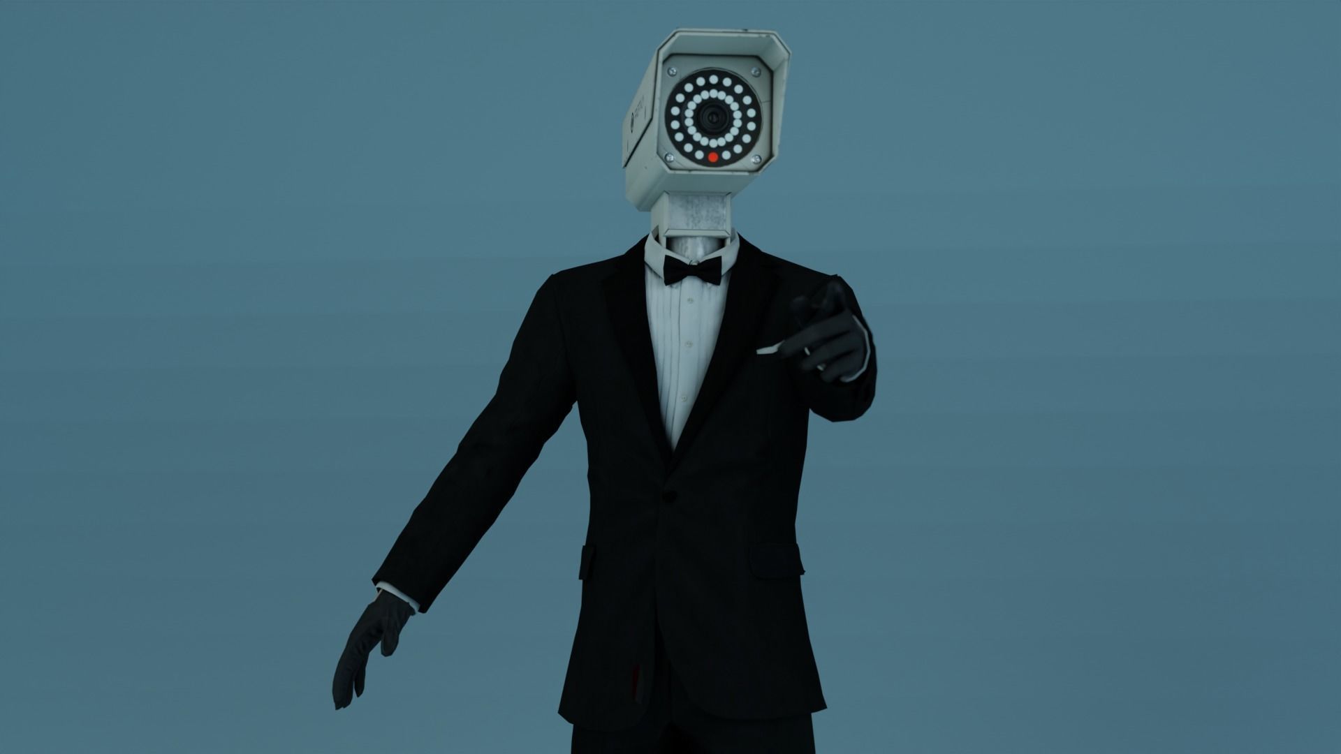 skibidi toilet camera man 3D model rigged | CGTrader