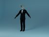 skibidi toilet camera man 3D model rigged | CGTrader