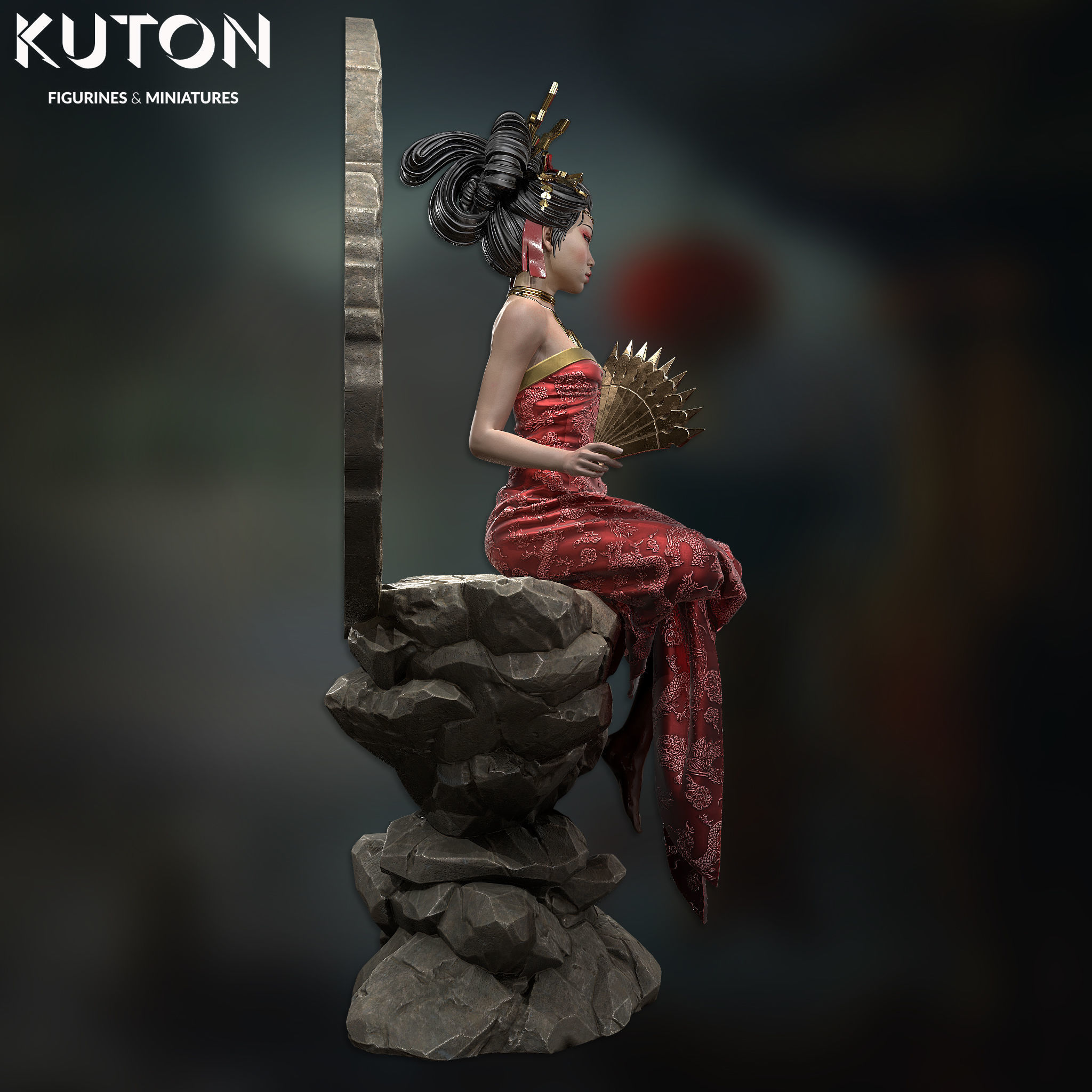 Urameshi 3D model 3D printable | CGTrader