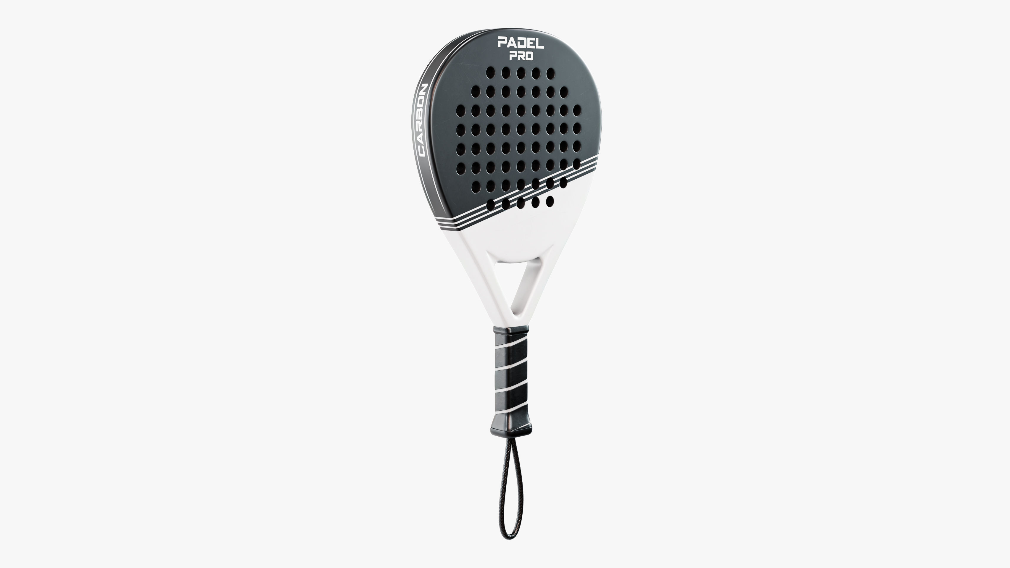 Padel racket - Tear Drop 3D model | CGTrader