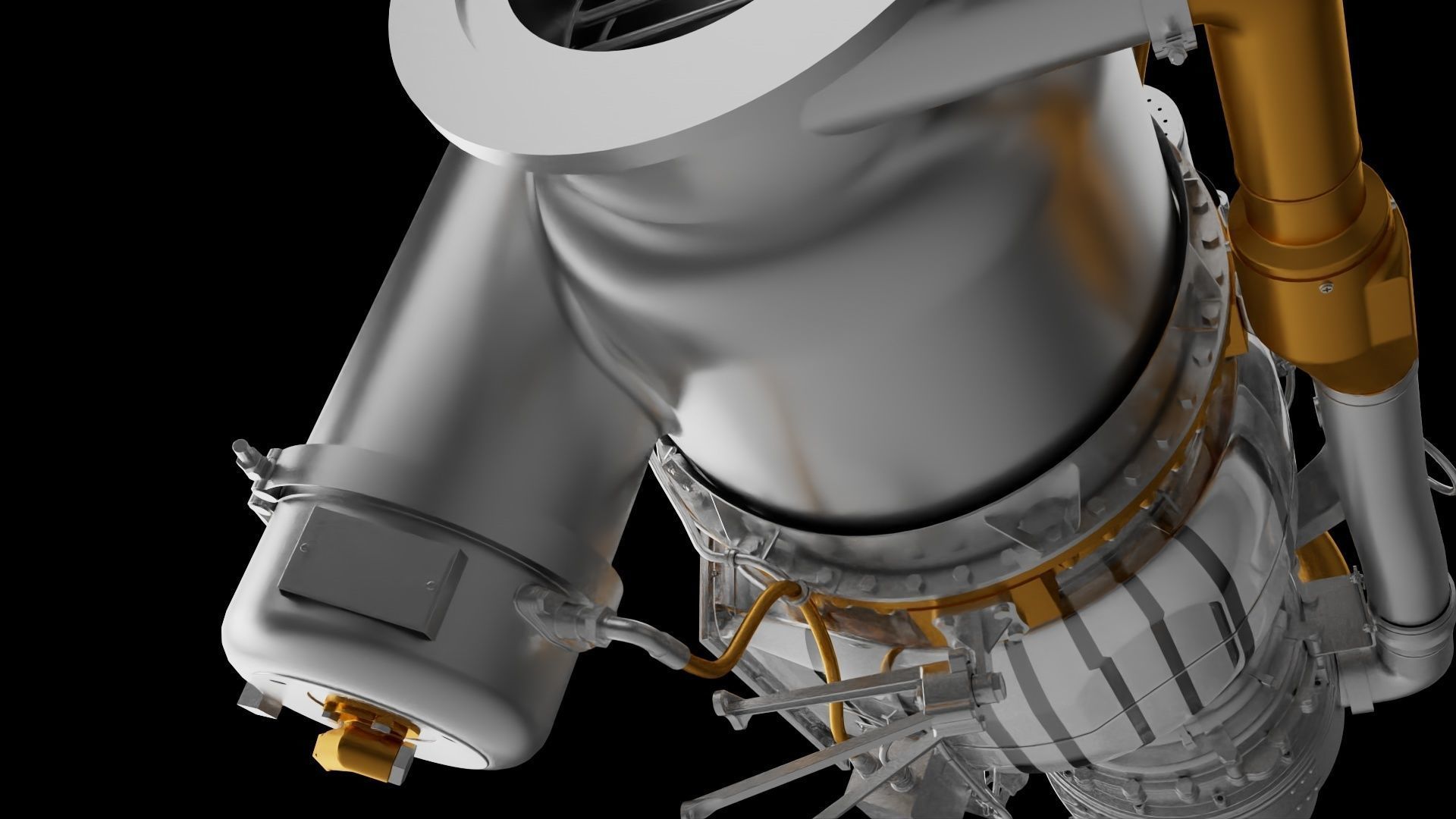 Gas Turbine Engine 3D model 3D printable | CGTrader