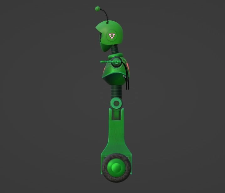 3D model Alien Bot-- FNAF Security Breach VR / AR / low-poly | CGTrader