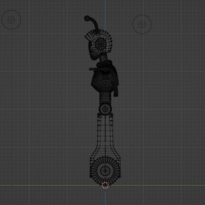 3D model Alien Bot-- FNAF Security Breach VR / AR / low-poly | CGTrader