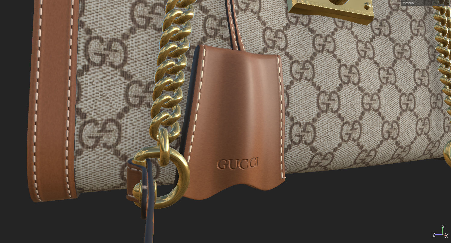 GUCCI Bag 3D model | CGTrader