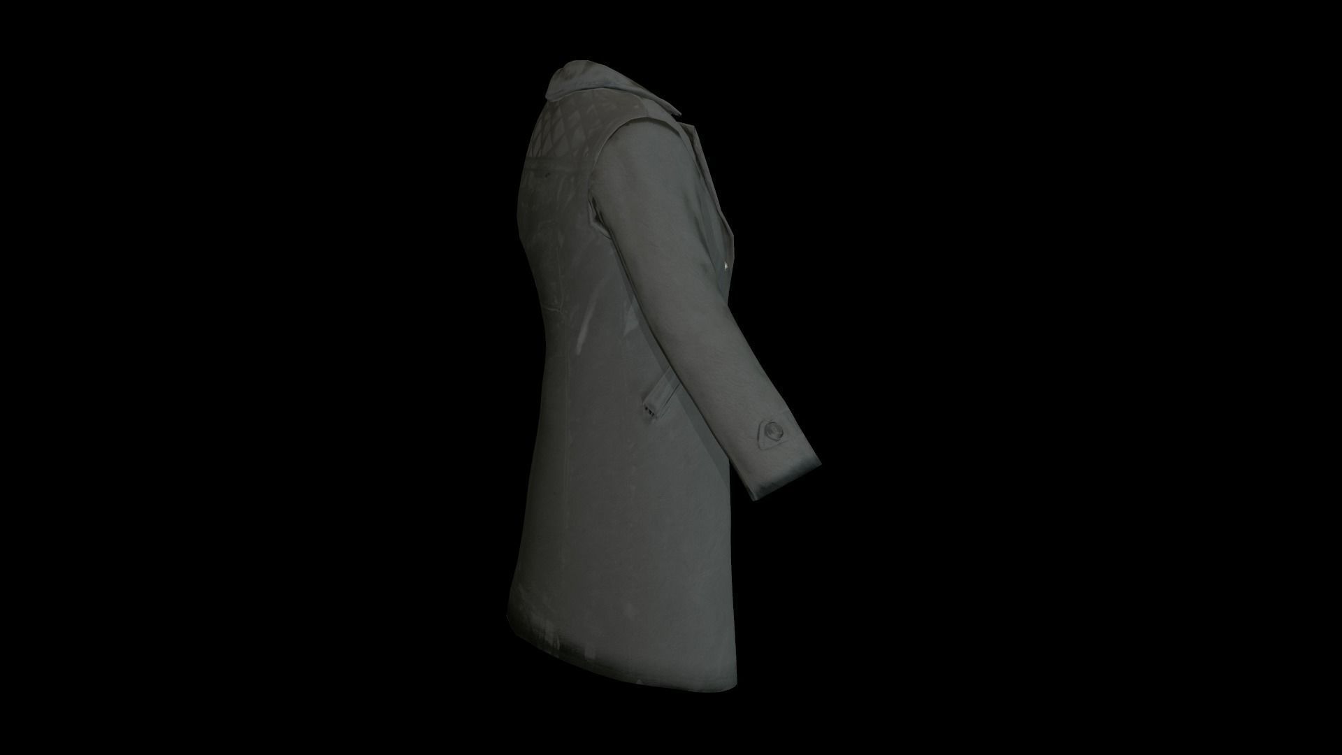 3D model Coat 2 VR / AR / low-poly | CGTrader