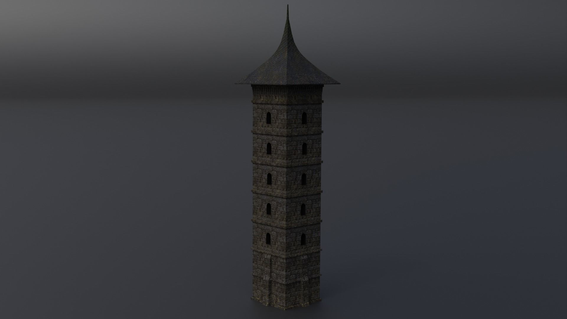 3D model Modular Castle Towers VR / AR / low-poly | CGTrader