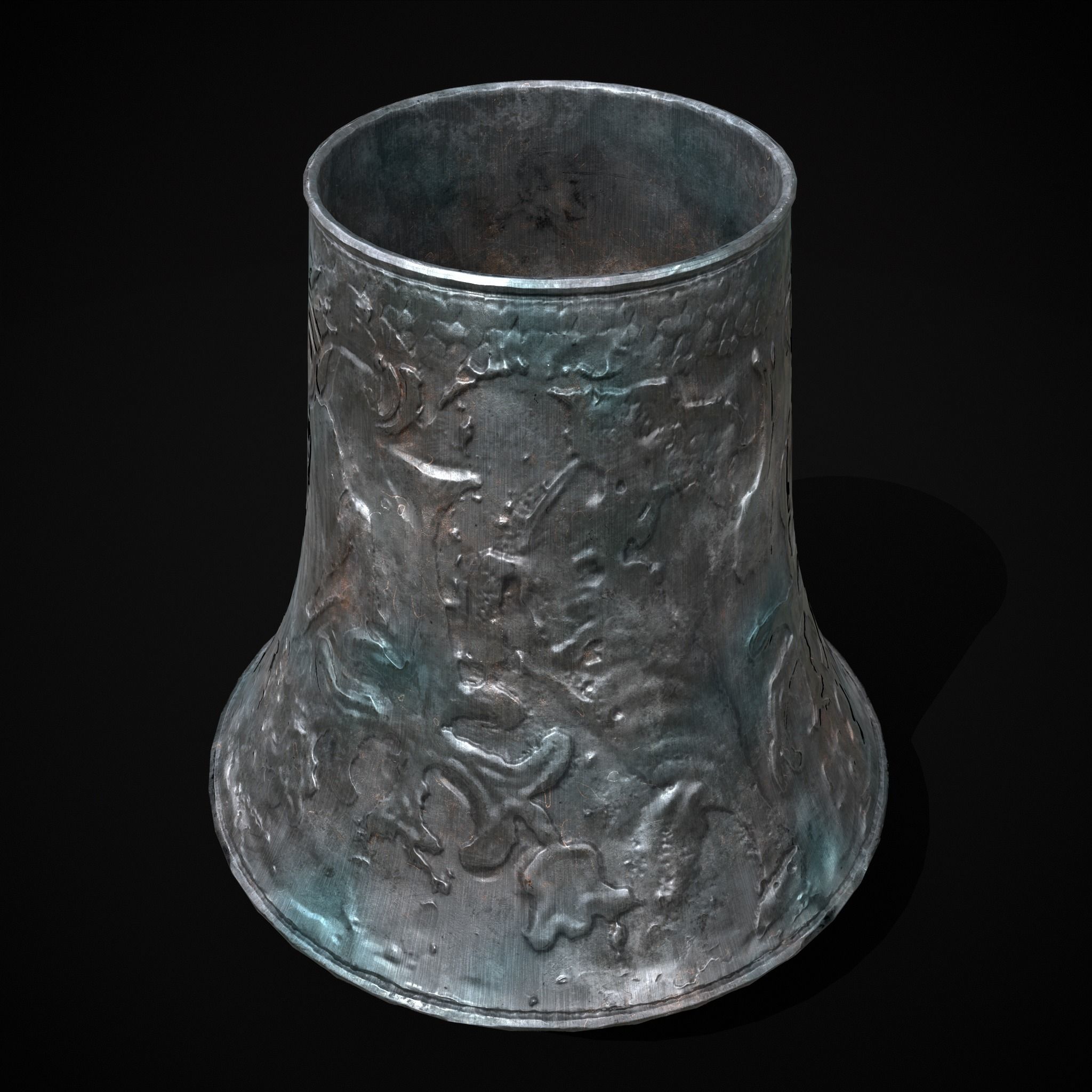 3D model Elamite Silver Vessel VR / AR / low-poly | CGTrader
