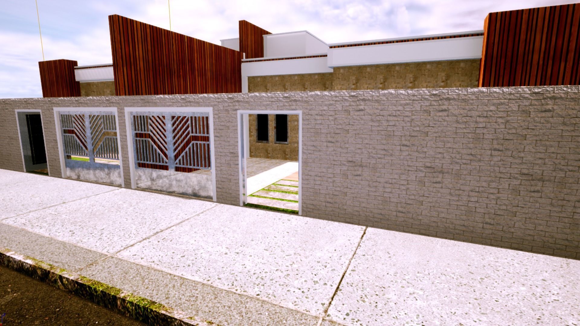 3D model Modern House Pack Vol3 VR / AR / low-poly | CGTrader