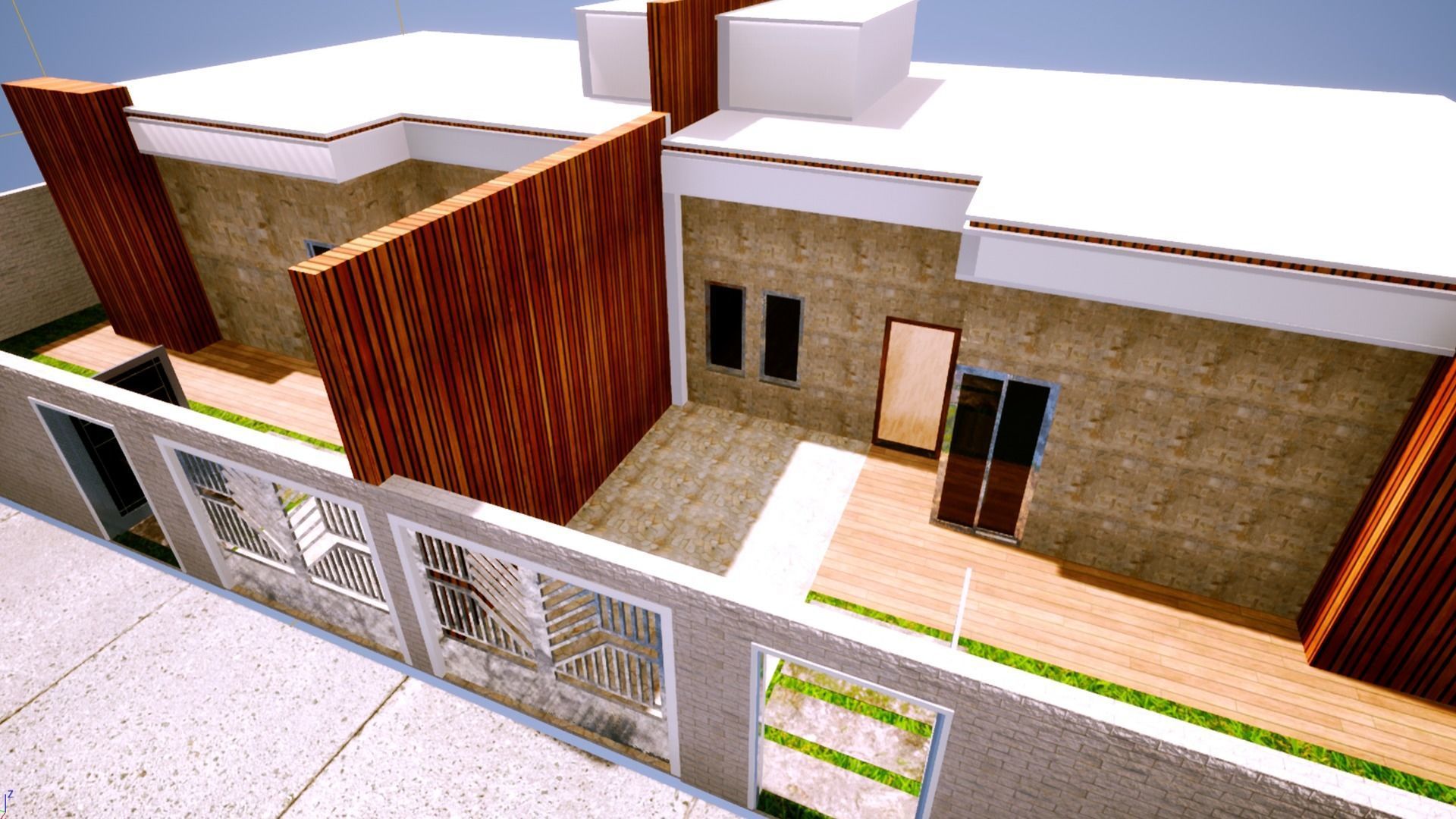 3D model Modern House Pack Vol3 VR / AR / low-poly | CGTrader