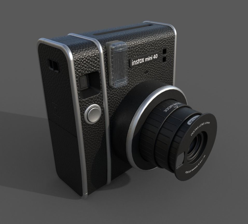 3D model Fujifilm Camera VR / AR / low-poly | CGTrader