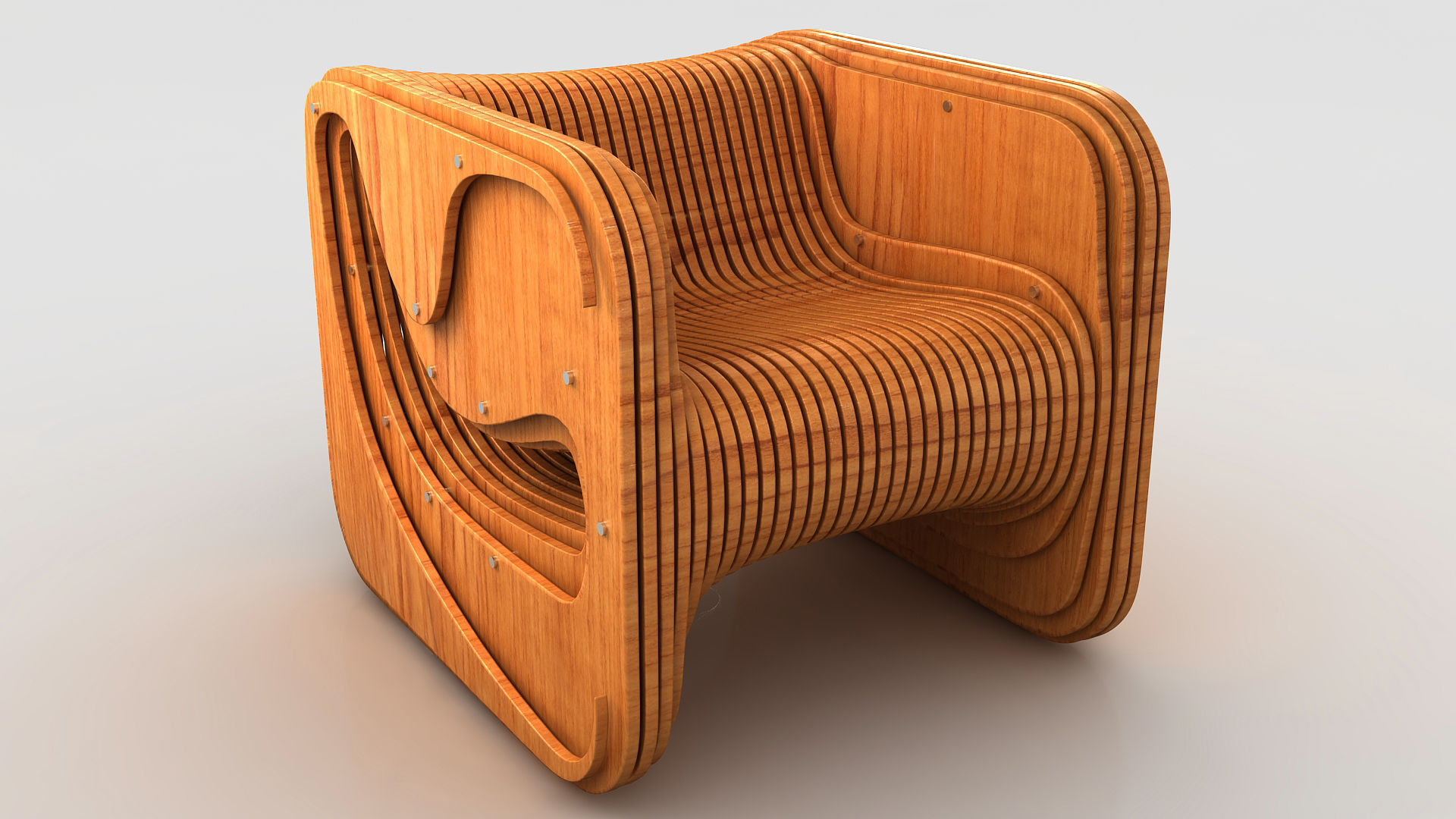 Parametric Chair 01 3D model | CGTrader