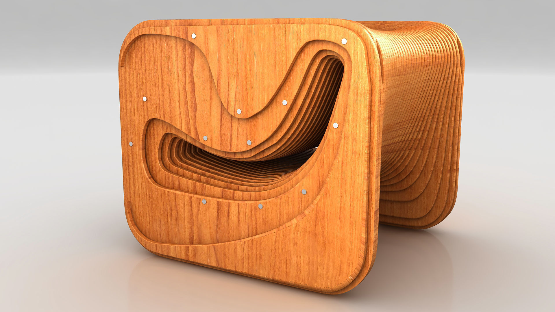 Parametric Chair 01 3D model | CGTrader