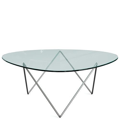 Pedrera coffee table by Gubi 3D model | CGTrader