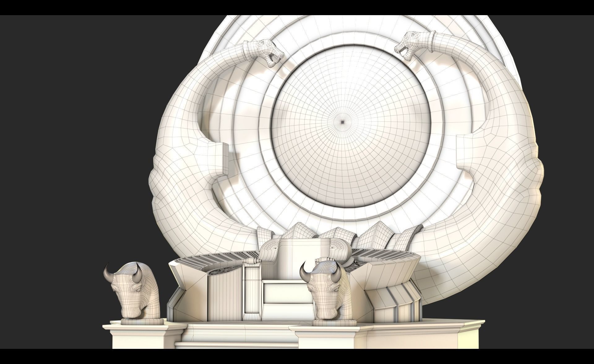 3D model Thor Ragnarok Throne VR / AR / low-poly | CGTrader