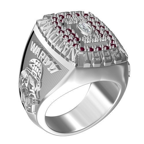FSU National Championship Ring 3D model 3D printable | CGTrader