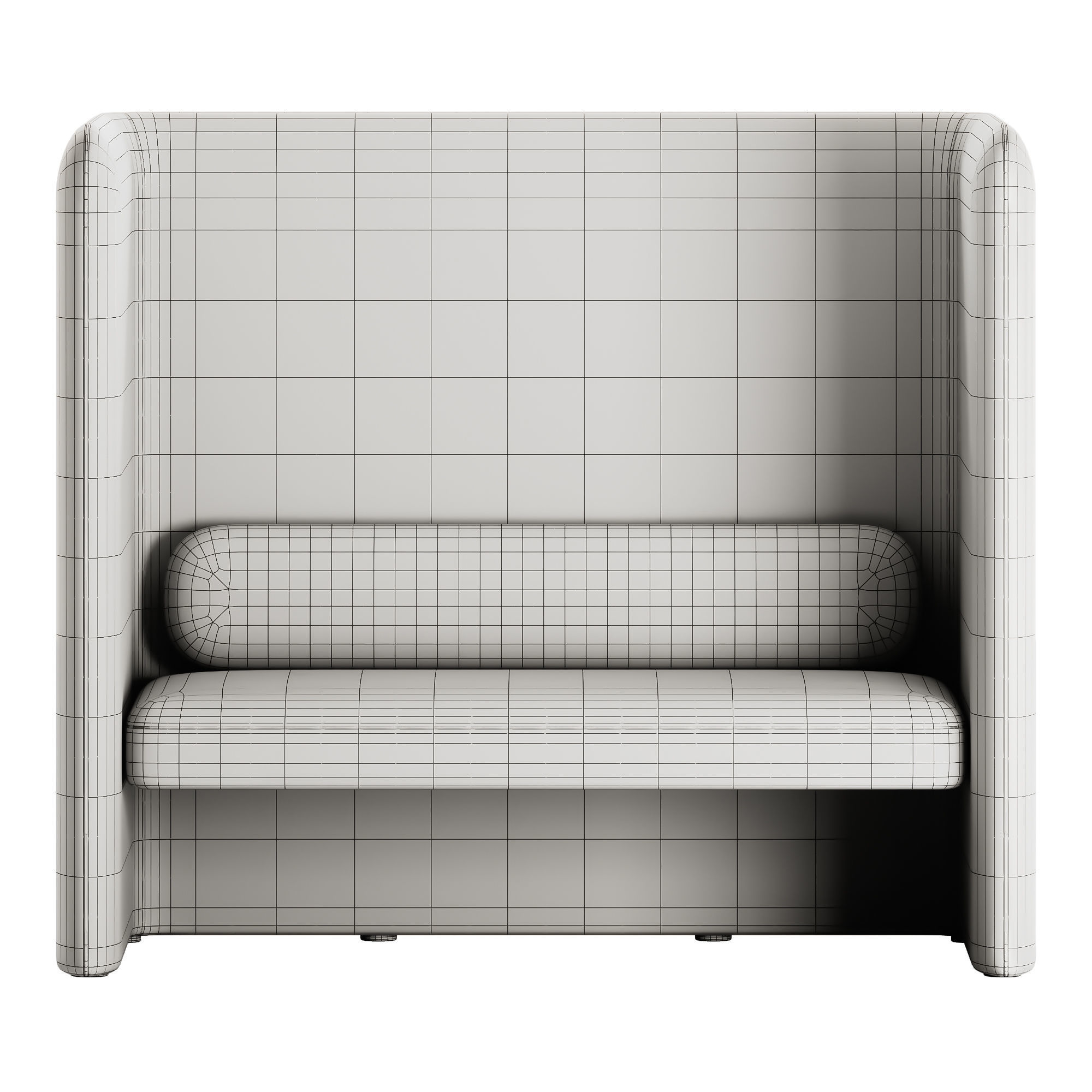 KUMO D High-back Sofa by IBEBI 3D model | CGTrader