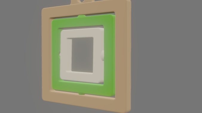 Three sides 3D model | CGTrader