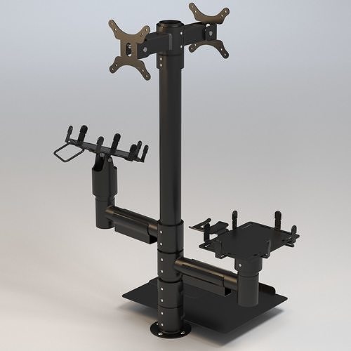 Monitor Stand 3D model | CGTrader