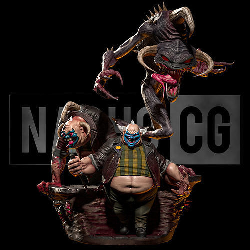 Fan Art The Clown - Violator from Spawn - Statue 3D model 3D printable ...