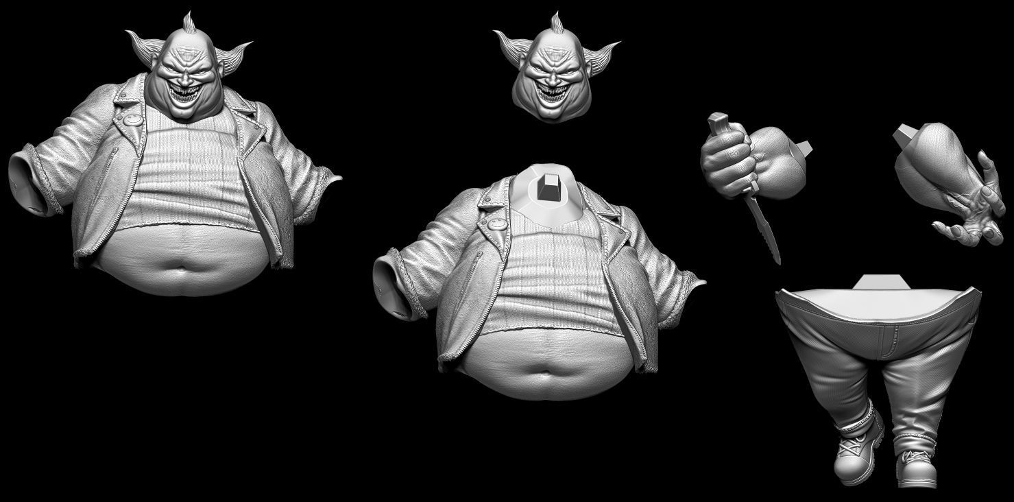 Fan Art The Clown - Violator from Spawn - Statue 3D model 3D printable ...