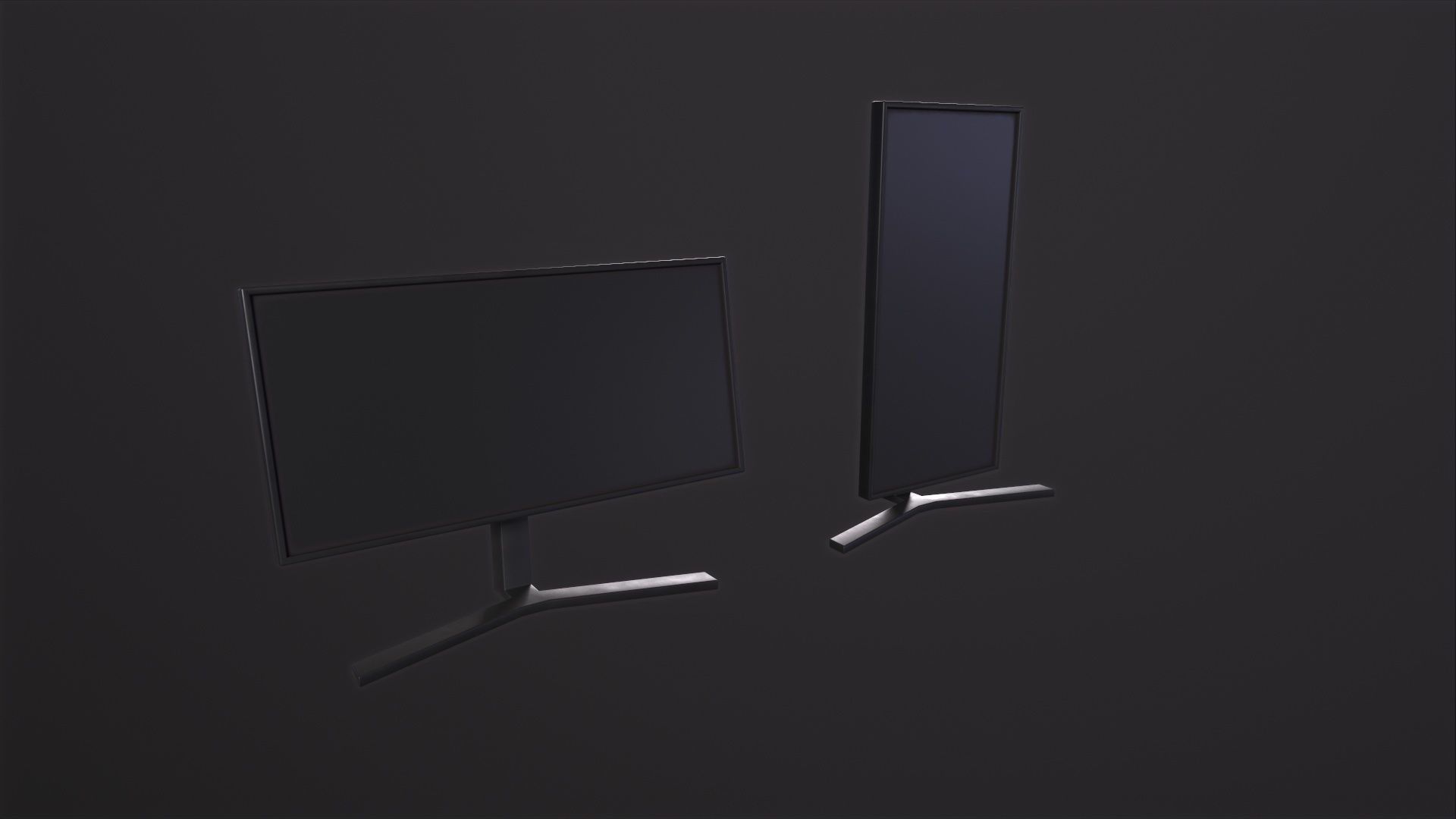 3D model Basic PC Monitor 3D Model VR / AR / low-poly | CGTrader