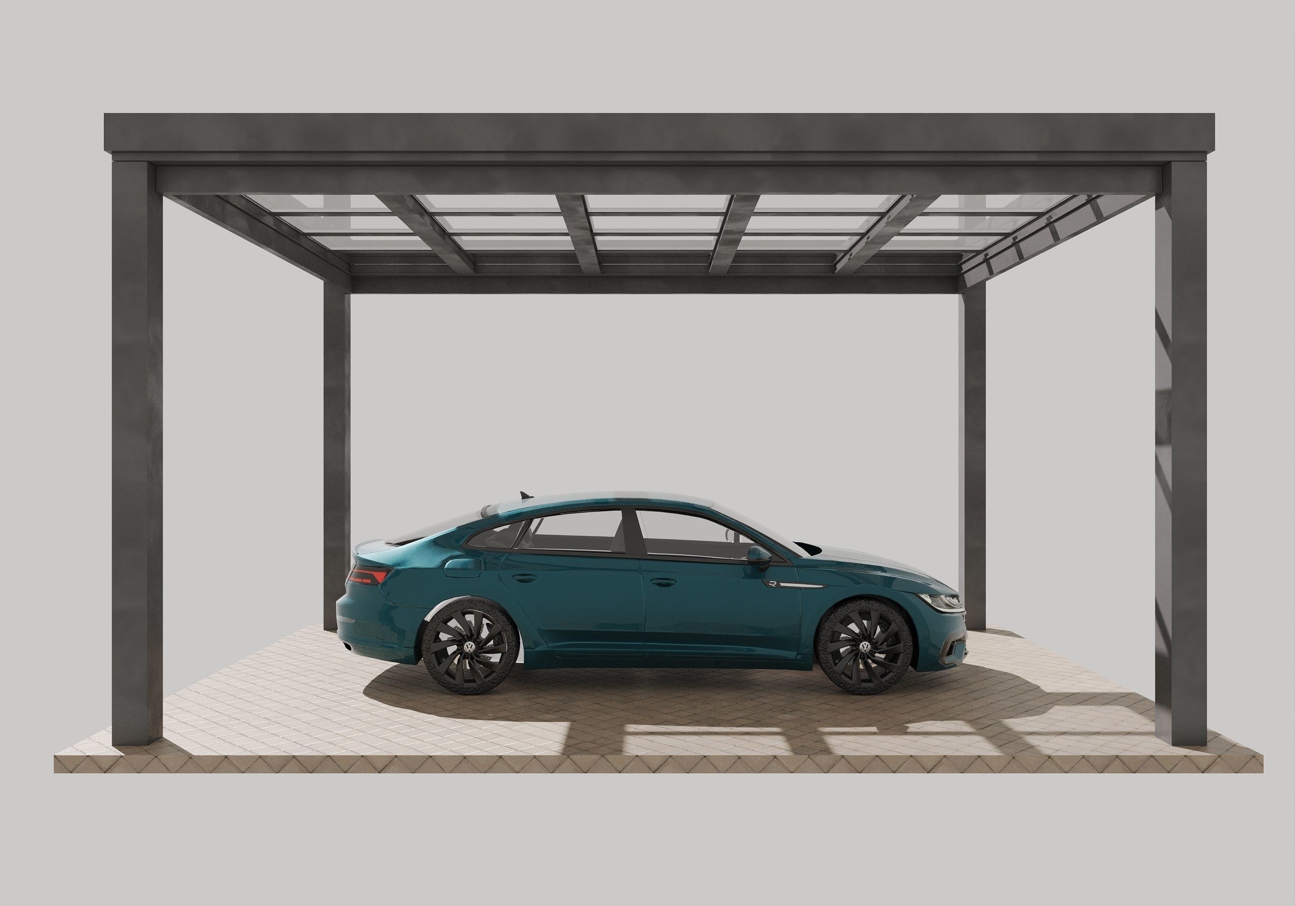 canopy design model 3D model | CGTrader