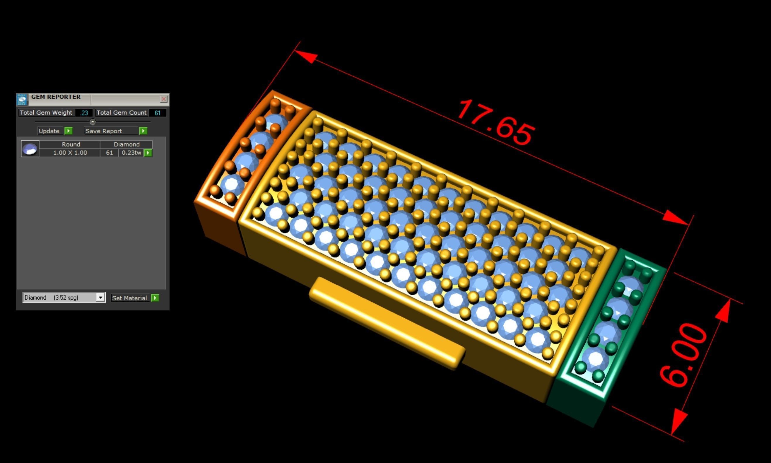 6 mm Rectangular Flip Lock Box Combination 3D Model Collection | CGTrader