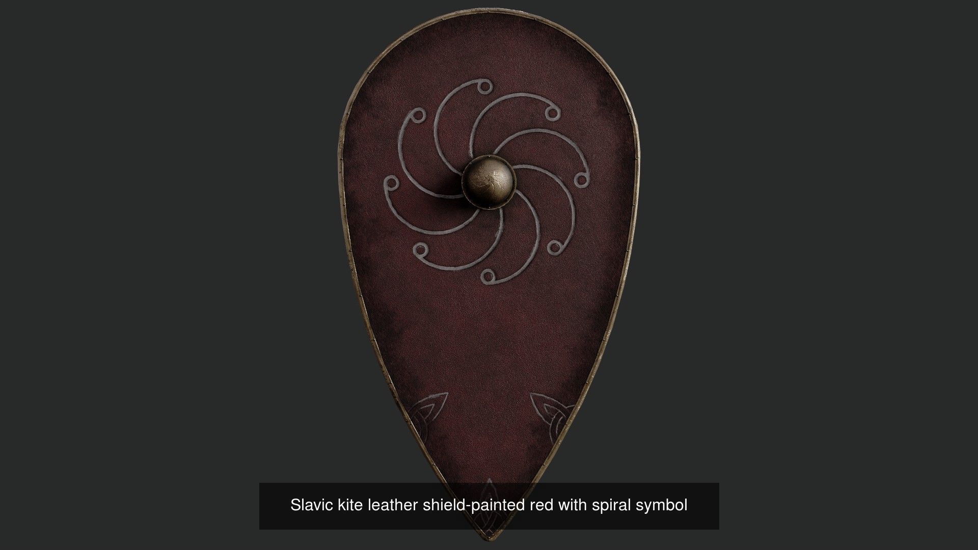 Slavic kite leather shields 20 pieces 3D Model Collection | CGTrader