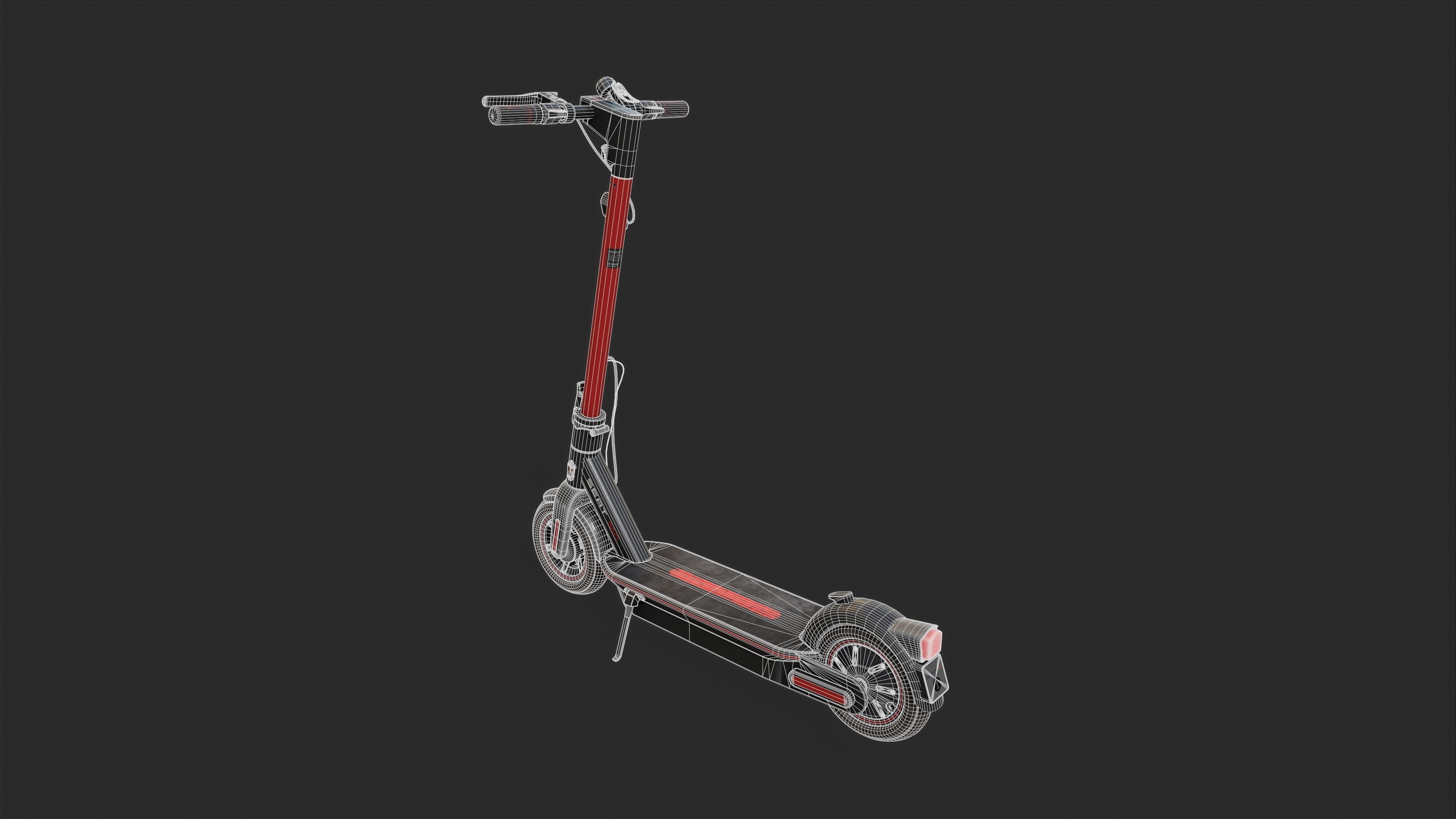 3D model Electric Scooter VR / AR / low-poly | CGTrader