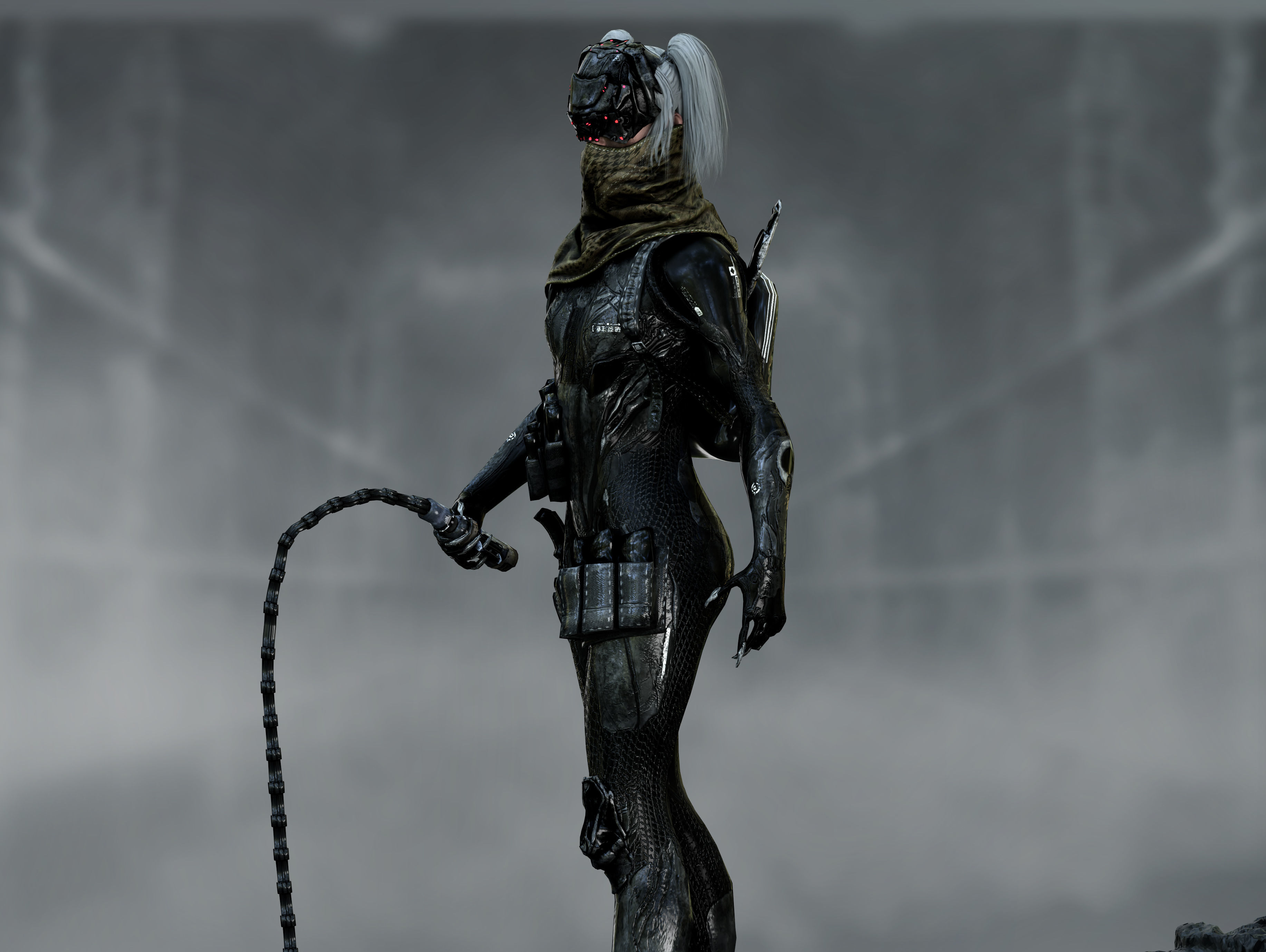 3D model Sci Fi Cyberpunk Valkyrie VR / AR / low-poly | CGTrader