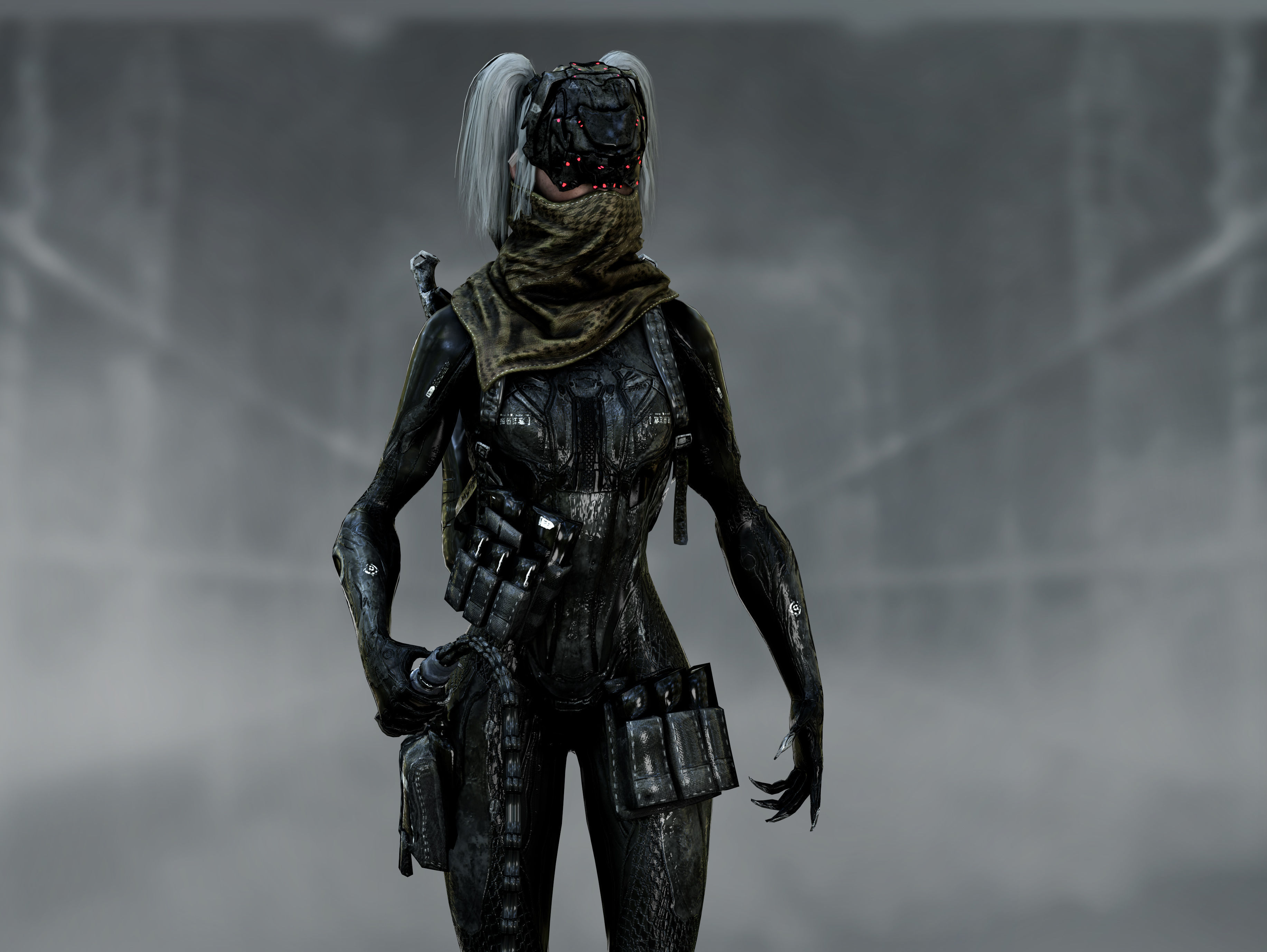 3D model Sci Fi Cyberpunk Valkyrie VR / AR / low-poly | CGTrader