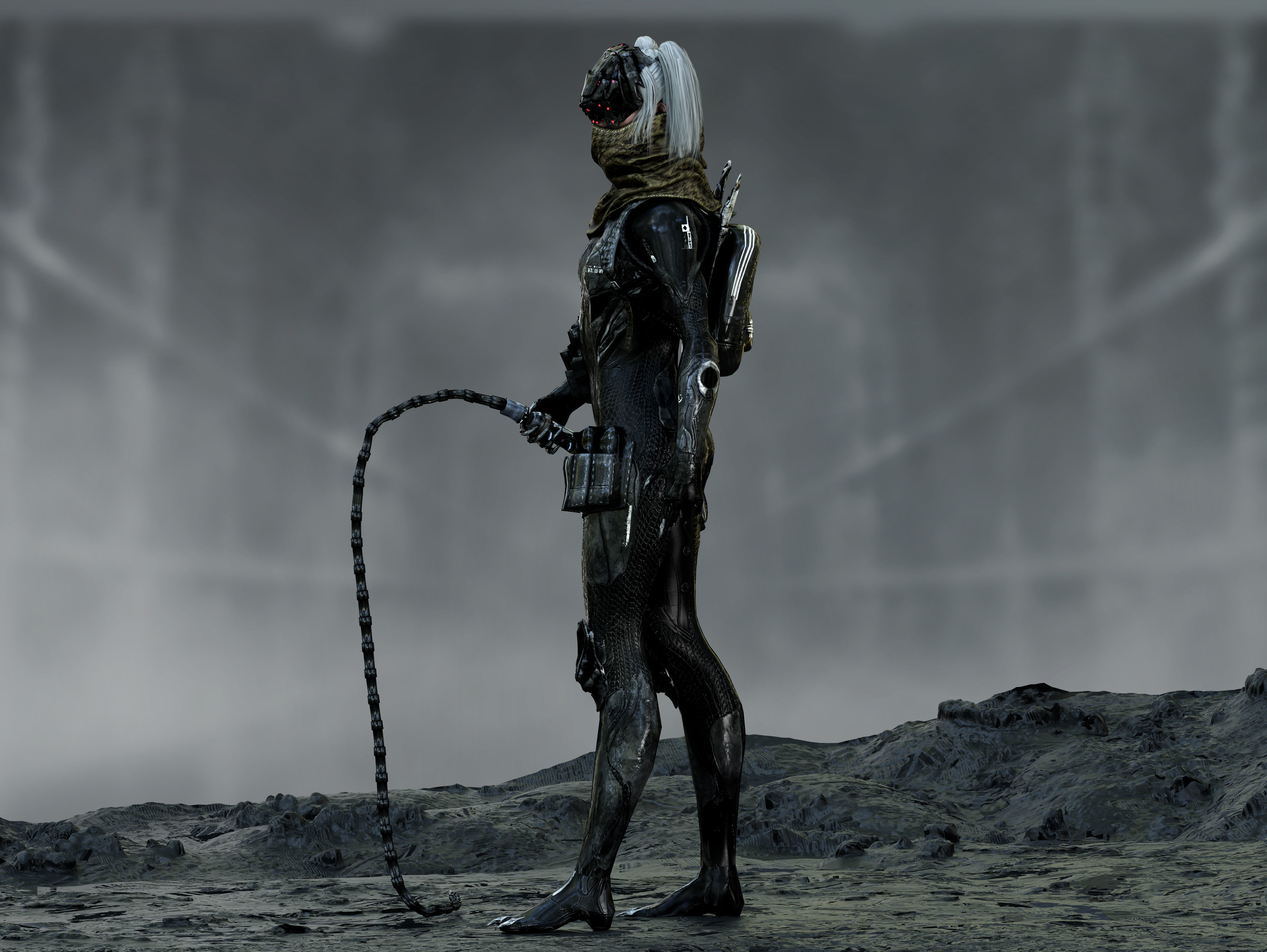 3D model Sci Fi Cyberpunk Valkyrie VR / AR / low-poly | CGTrader