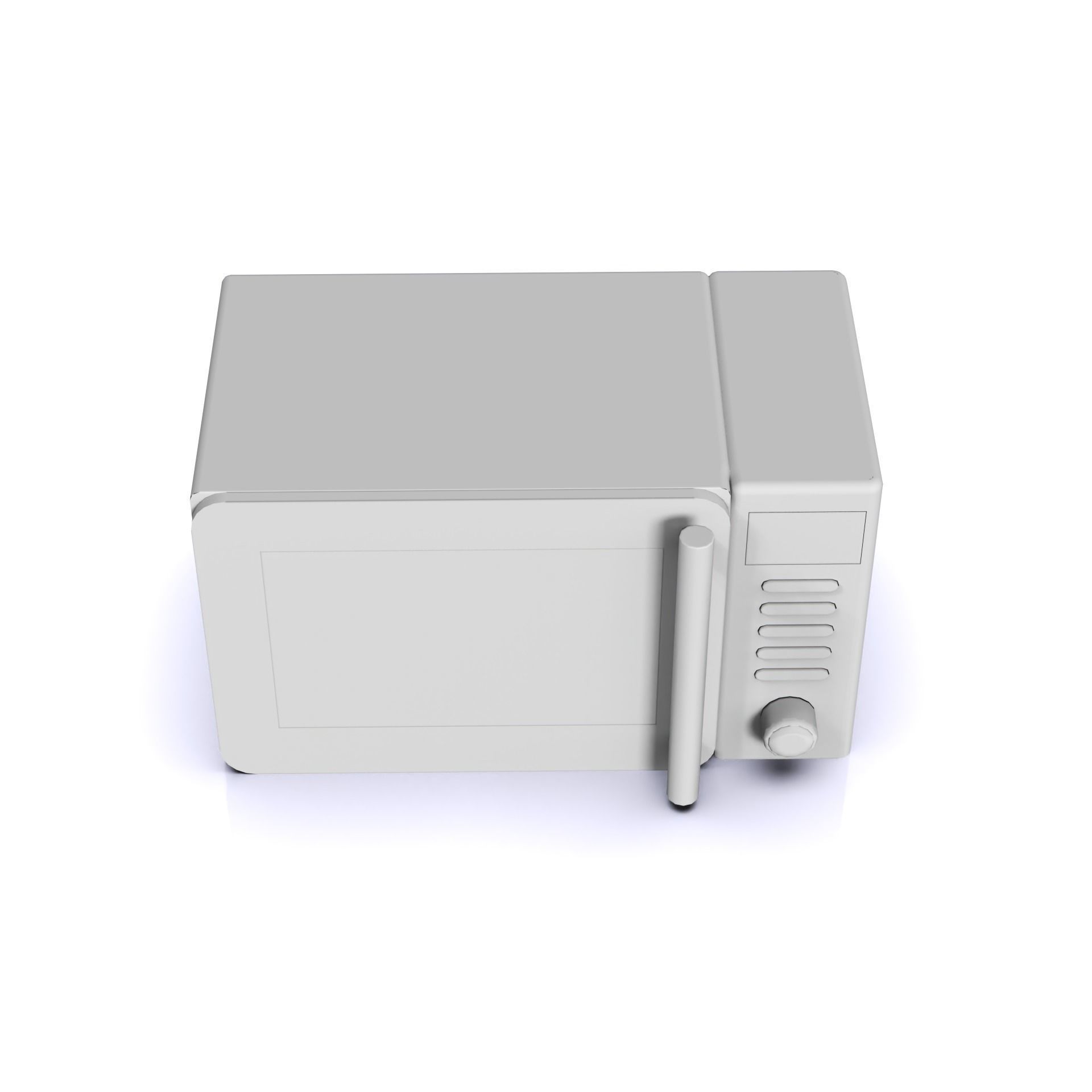Microwave 3D model | CGTrader