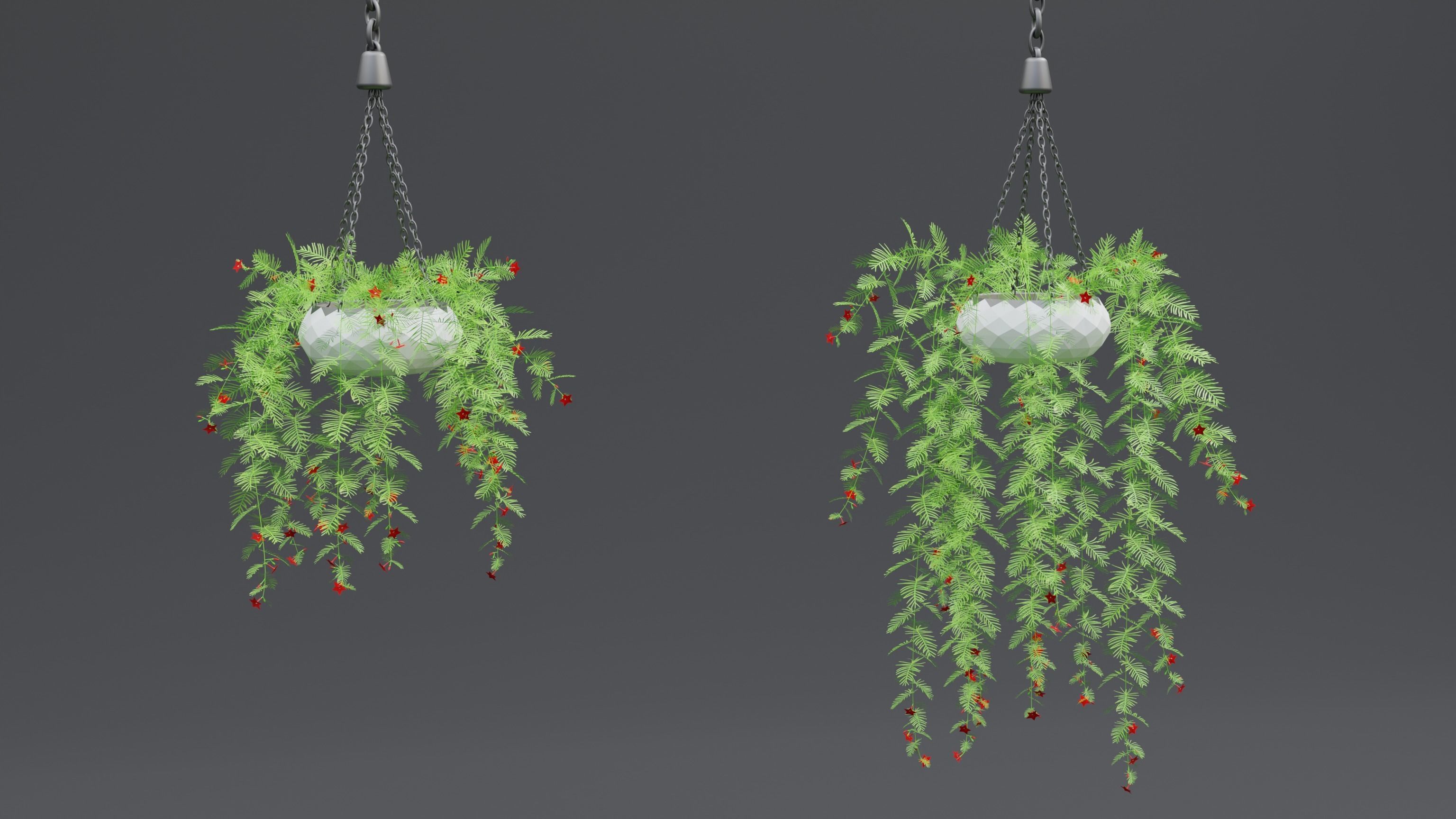 3d Hang Flower Pot 3D model | CGTrader