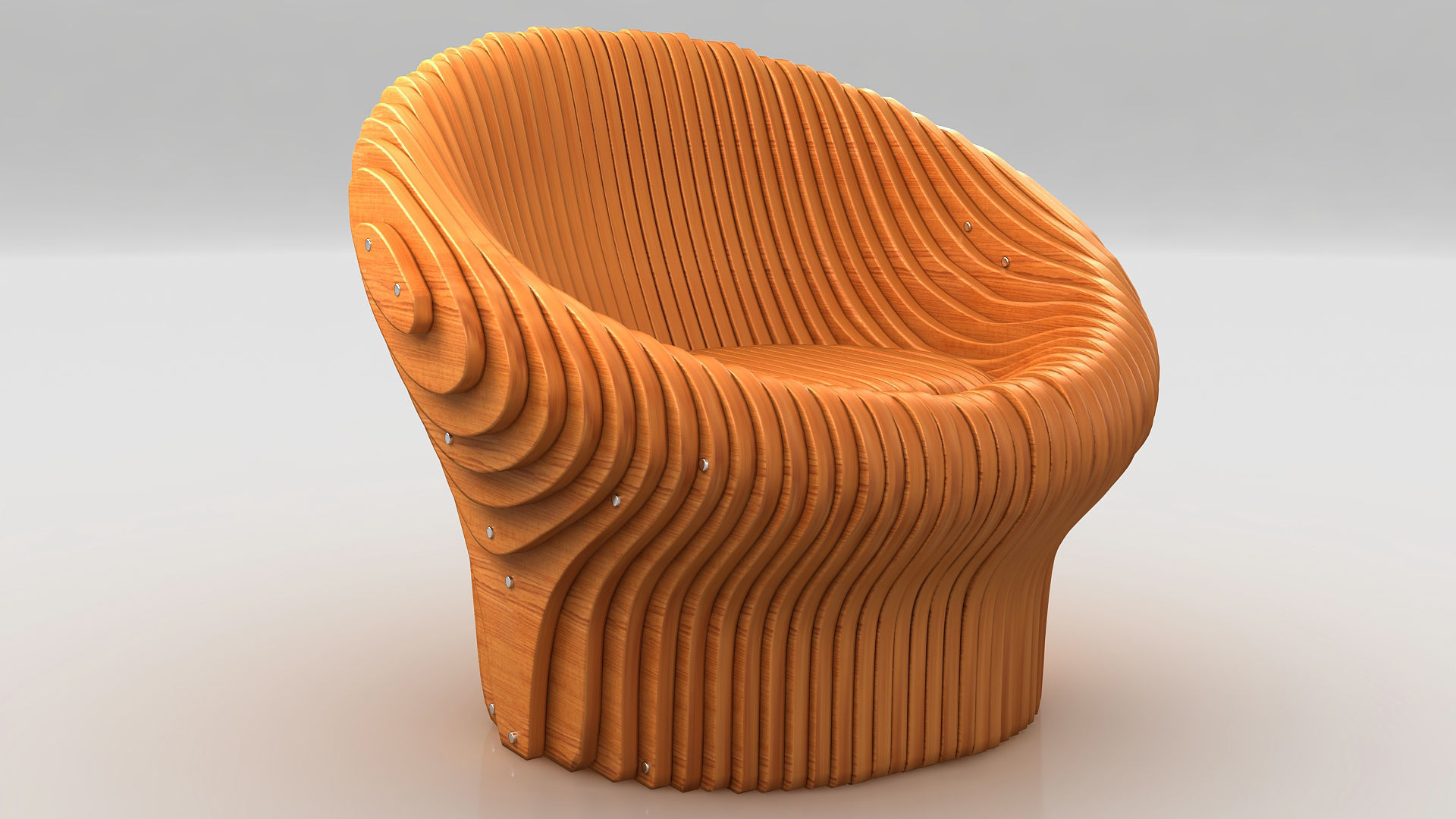 Parametric Chair 04 3D model | CGTrader
