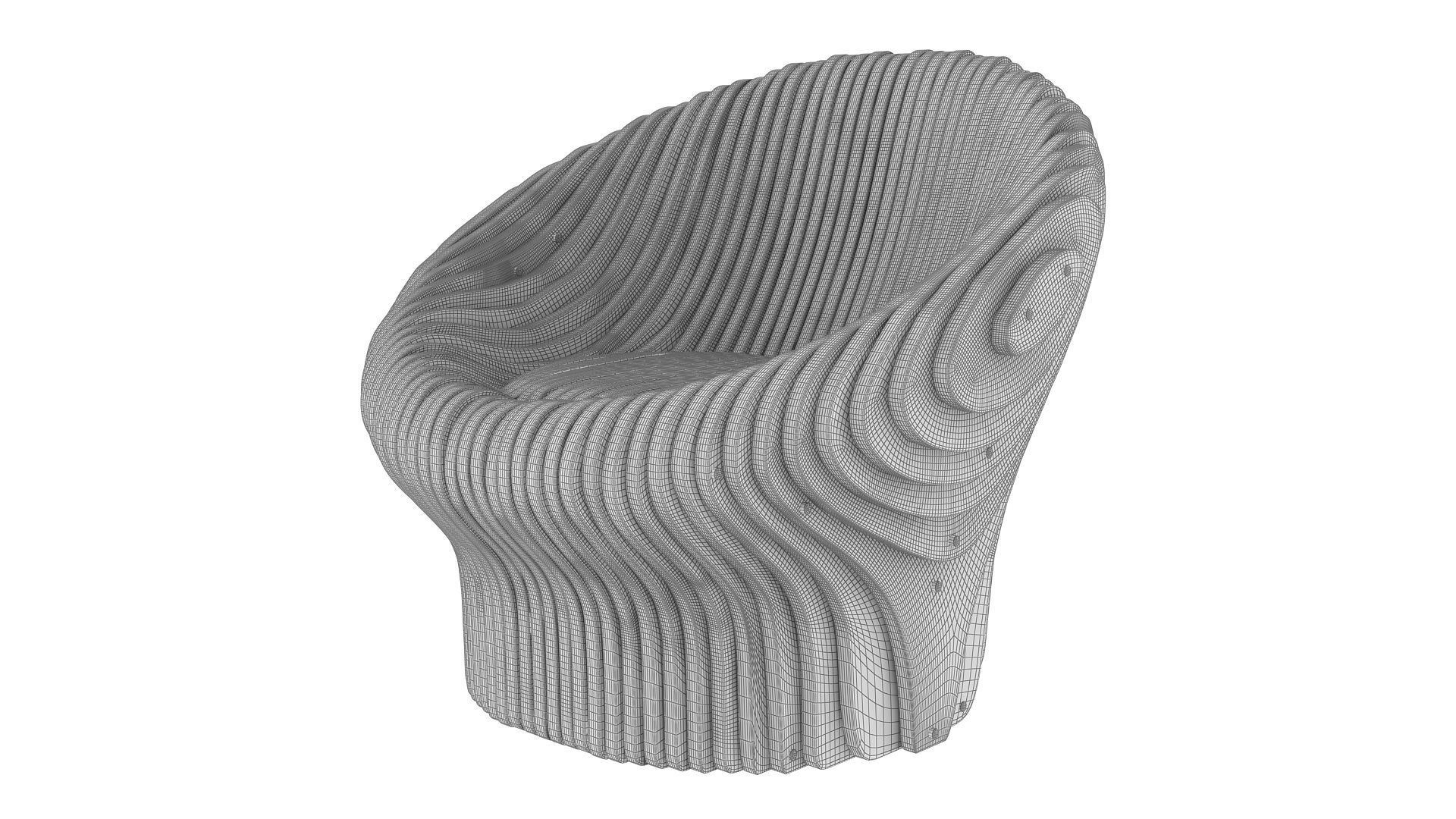 Parametric Chair 04 3D model | CGTrader