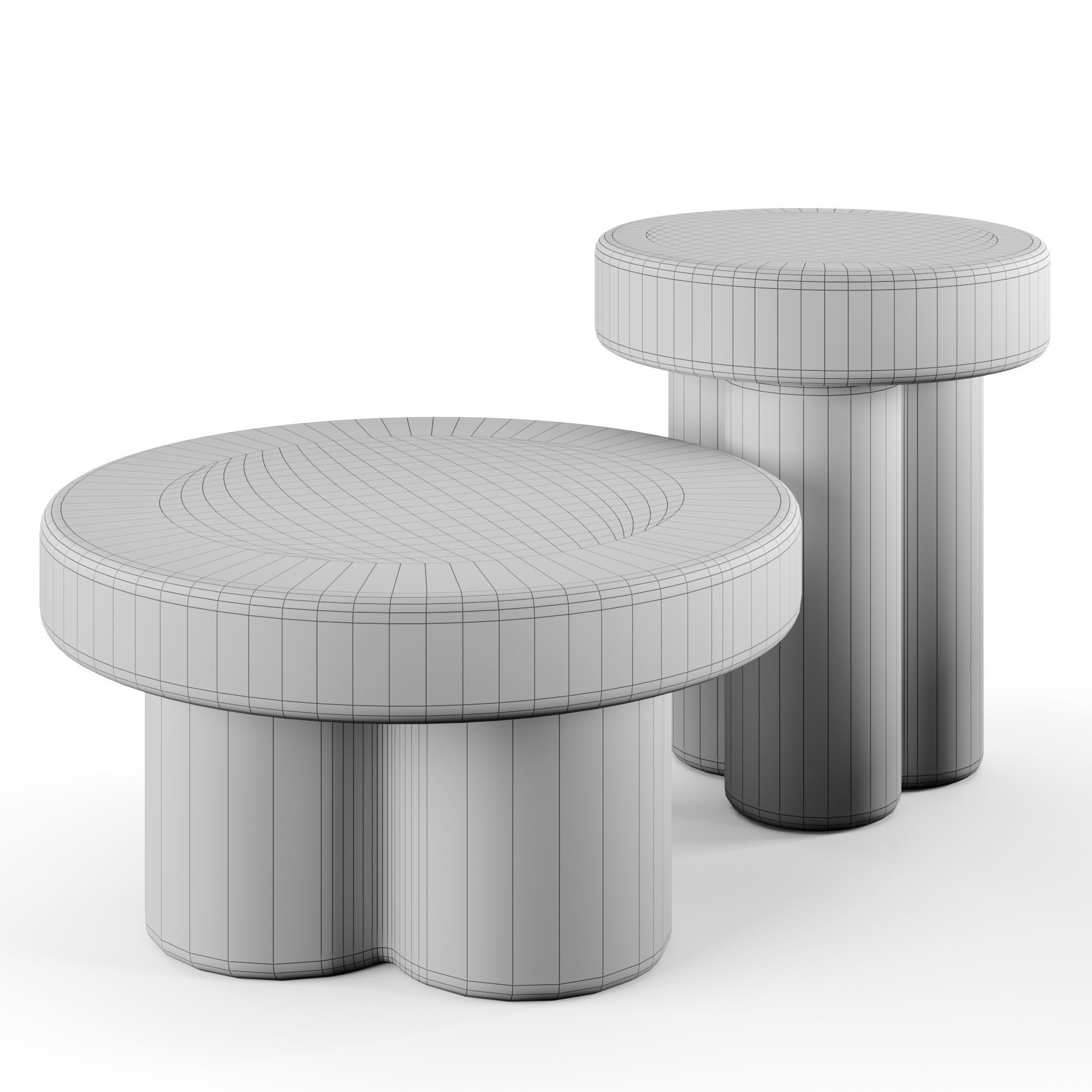SODA Round Coffee Table By Miniforms 3D model | CGTrader