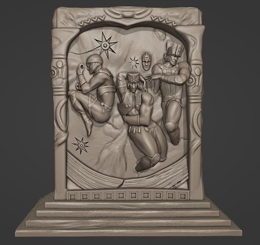 Pillarmen from JoJos Bizzare Adventures 3D model 3D printable | CGTrader