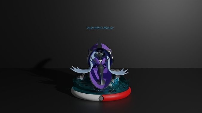 Tapu Fini pokemon 3D print model 3D model 3D printable | CGTrader