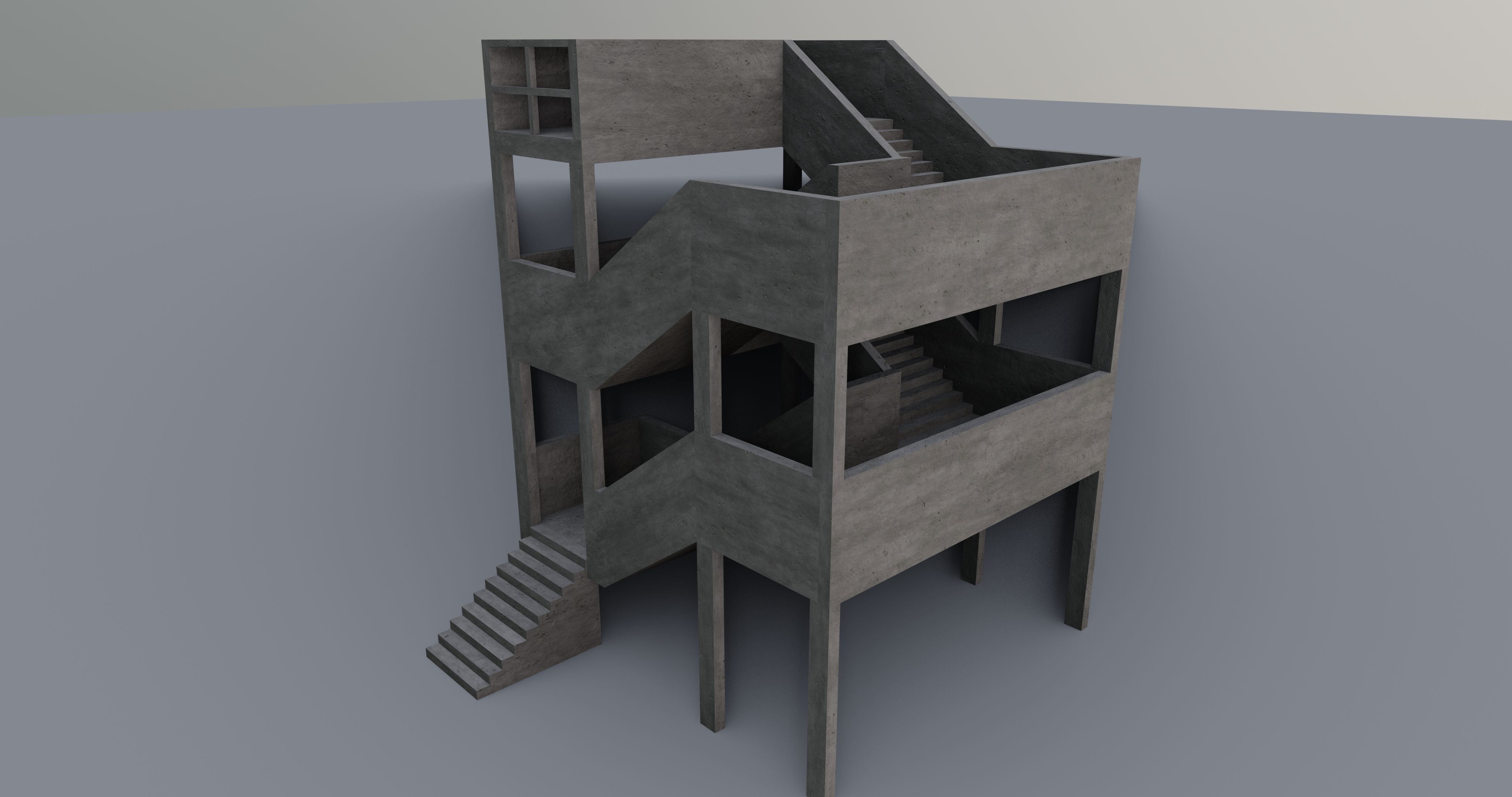 Miniature 3D Printing Structure Type-2 3D model | CGTrader