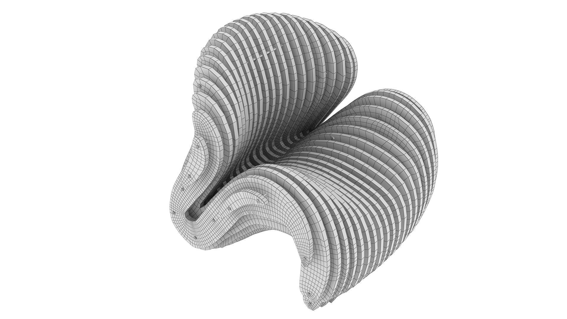 Parametric Chair 05 3D model | CGTrader